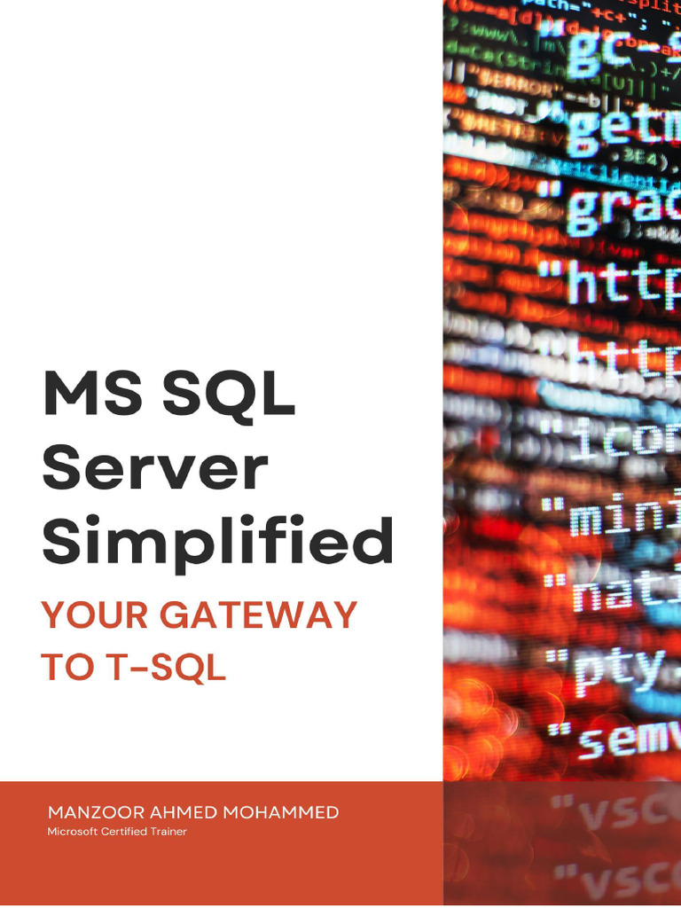 6710cb971a4a7 1729153943 Ms SQL Server Simplified | PDF | Relational ...
