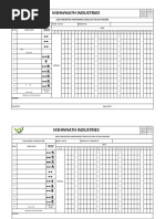 Daily Machine Check Sheet | PDF