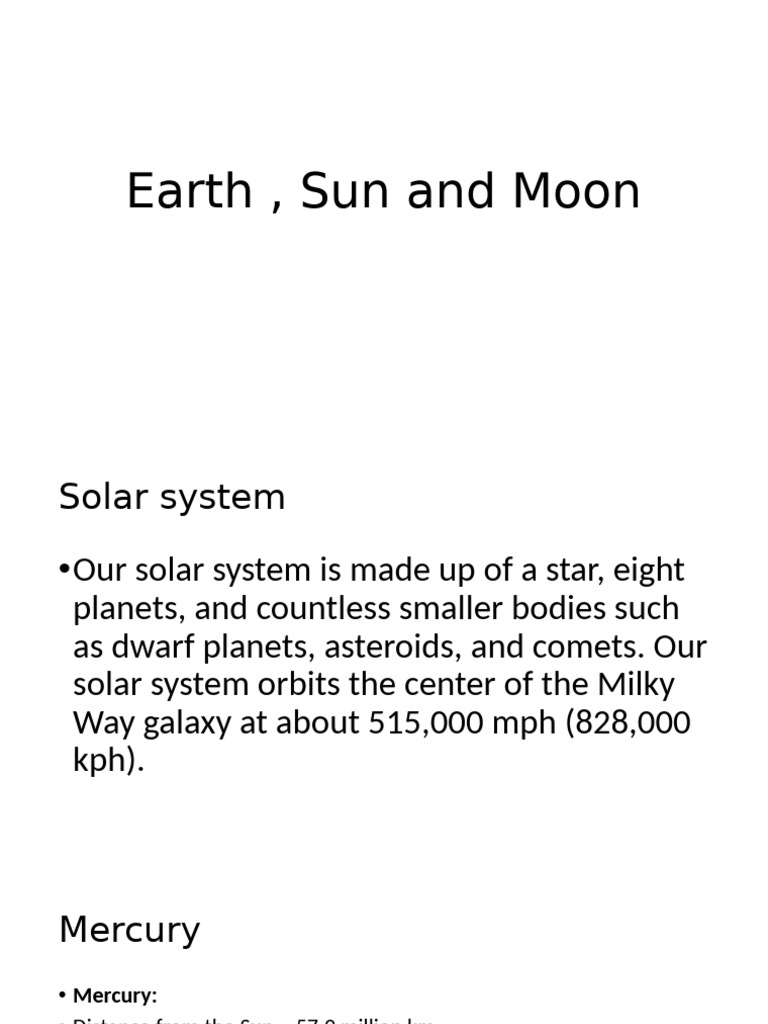 Earth, Sun, and Moon | PDF | Eclipse | Natural Satellite