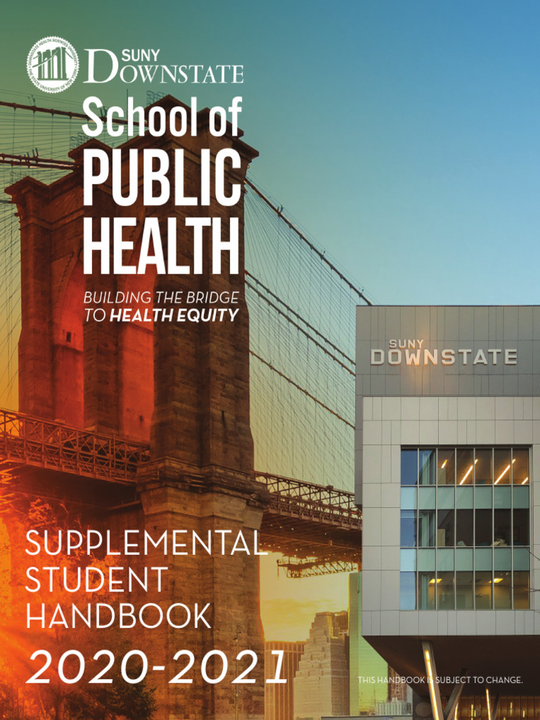 Handbook 111920 | PDF | Public Health