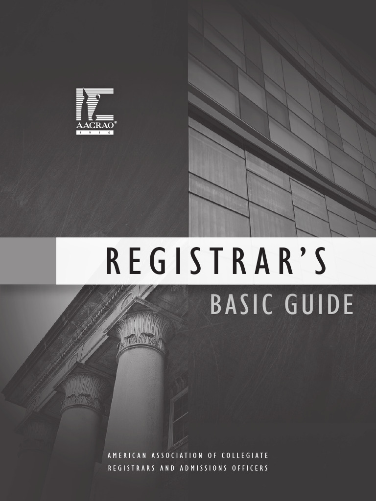 Registrars Basic Guide 2018 Sample | PDF | Discrimination