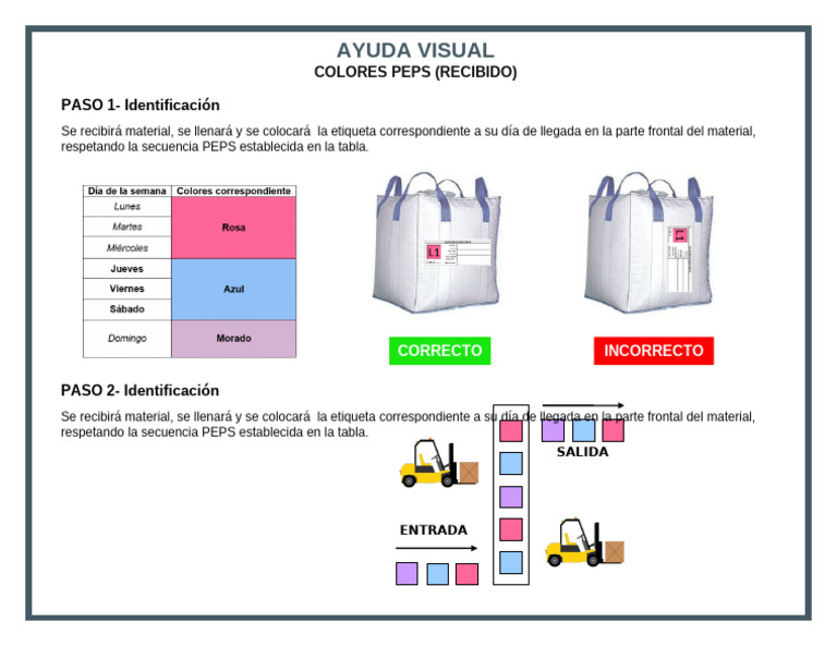 Proceso de Identificación PEPS | PDF