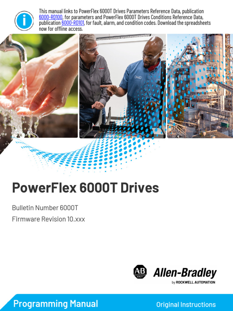 Powerflex 6000T Drives: Programming Manual | PDF | Automation | Transformer
