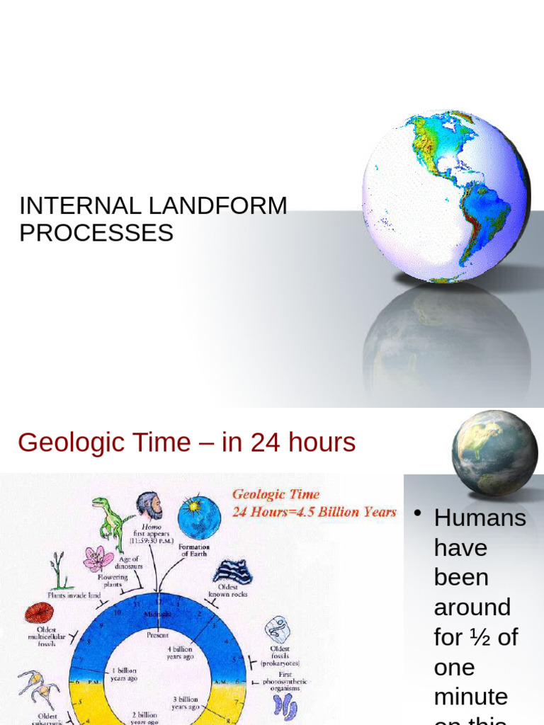 Internal Land Forms | PDF | Plate Tectonics | Rock (Geology)