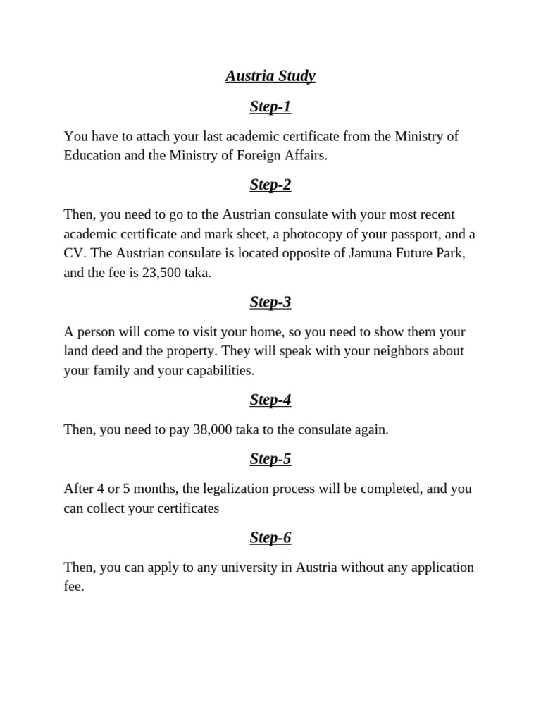 Austria Study | PDF