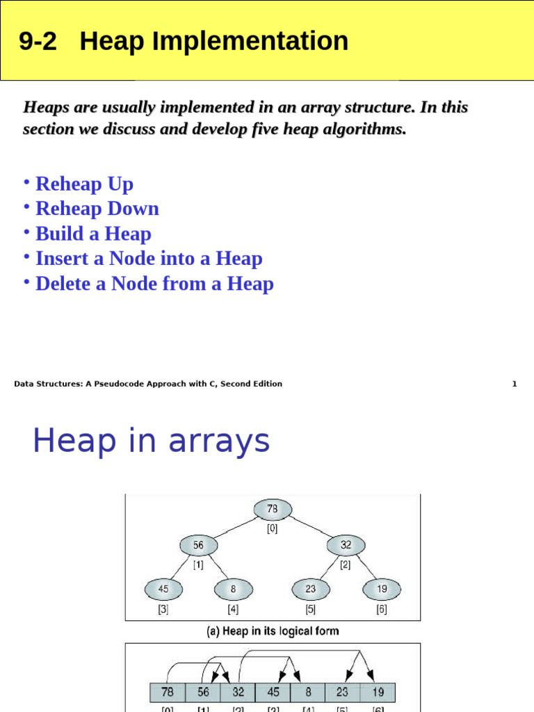 HEAP - Implementations | PDF