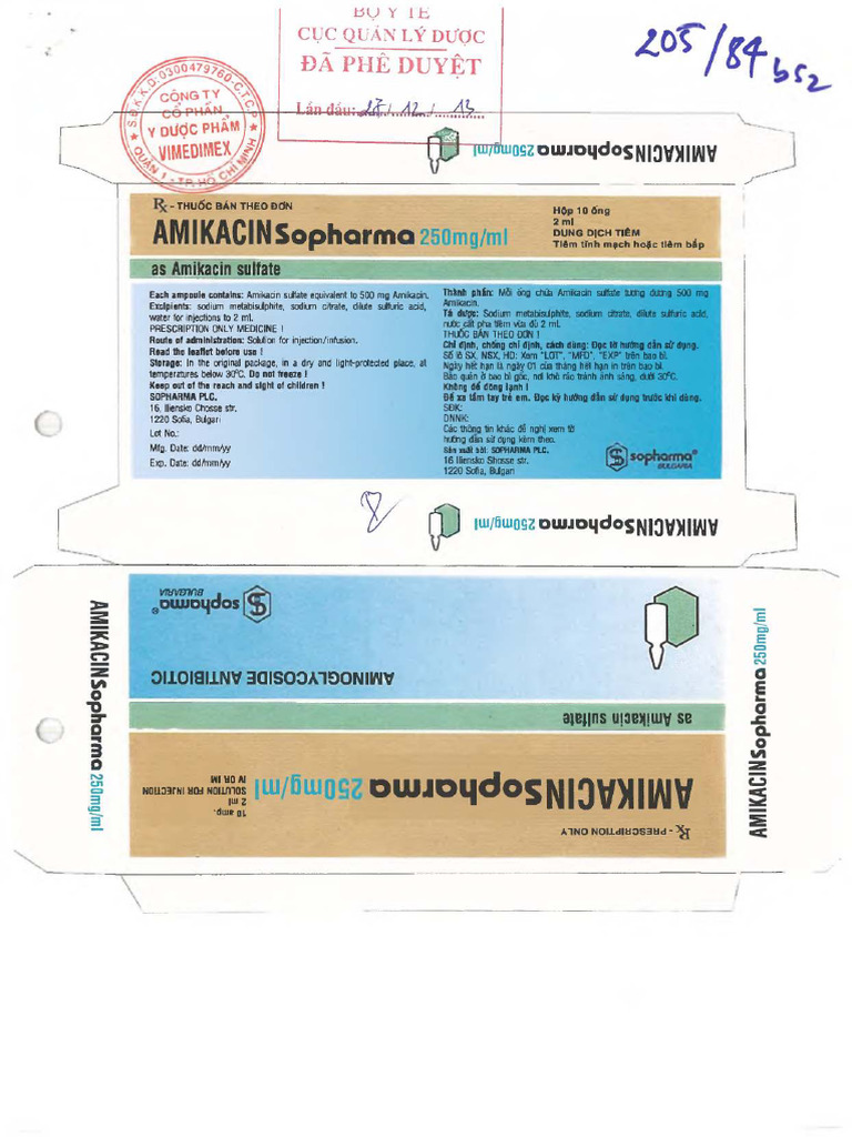 Amikacin | PDF