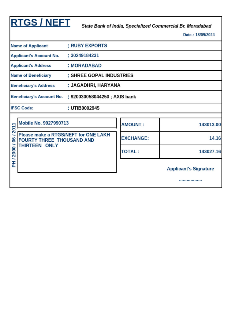 SHREE GOPAL INDUSTRIES, JAGADRI - ATUL MAMAJI - Ruby Exports | PDF