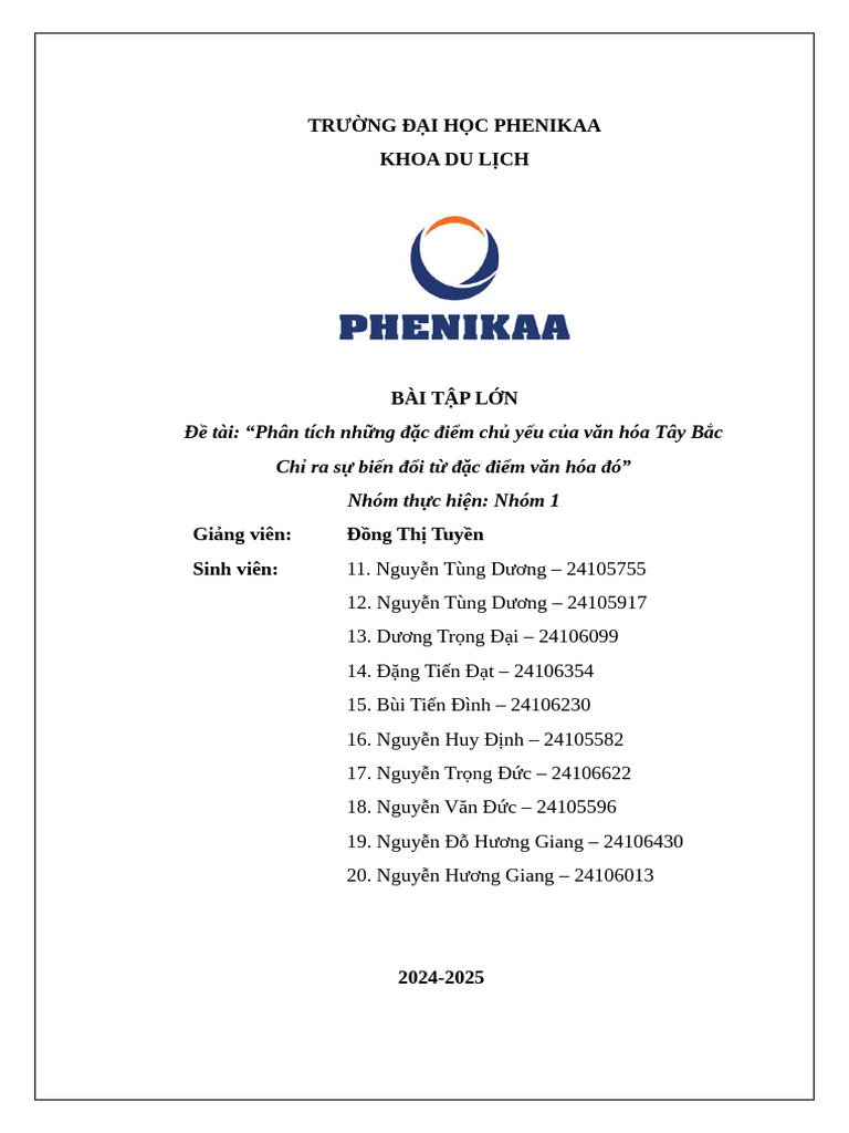 Văn Hóa Nhóm 2 N06 | PDF