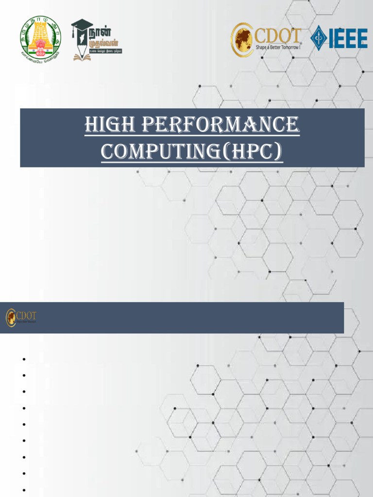 HPC Day 11 PPT | PDF | Graphics Processing Unit | Parallel Computing