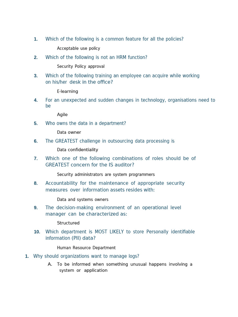 MODULE 4 Q AND A | PDF | Databases | Computing