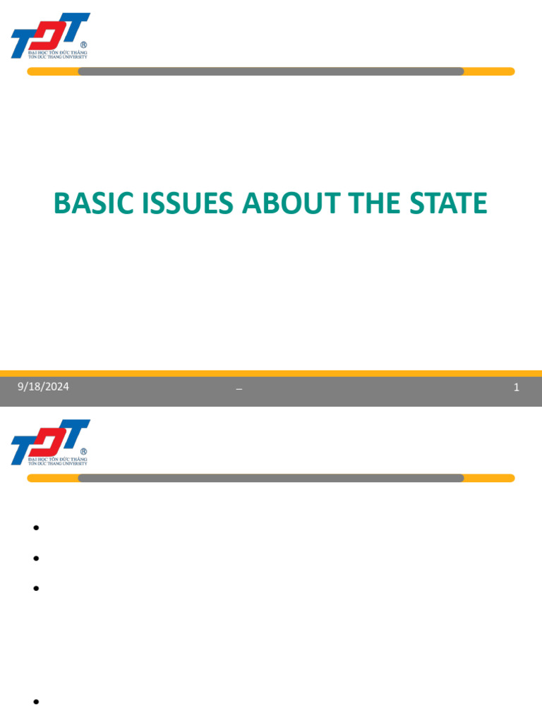 Chapter 1 - Basic Issues About The State | PDF | Government | State ... Chapter 1 - Basic Issues About The State | PDF | Government | State ...