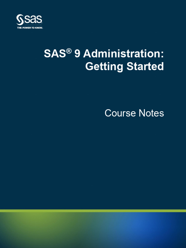 Lwspags9 - 001 - Sas Admin Umer Managment Document | PDF | Sas (Software) | Server (Computing)