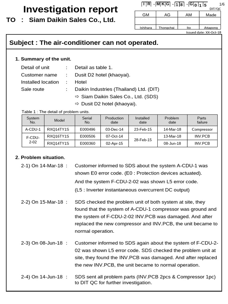 DIT - Sample - IR-MKG-18-GXXX (Dusit D2) | PDF | Power Supply | Printed ...