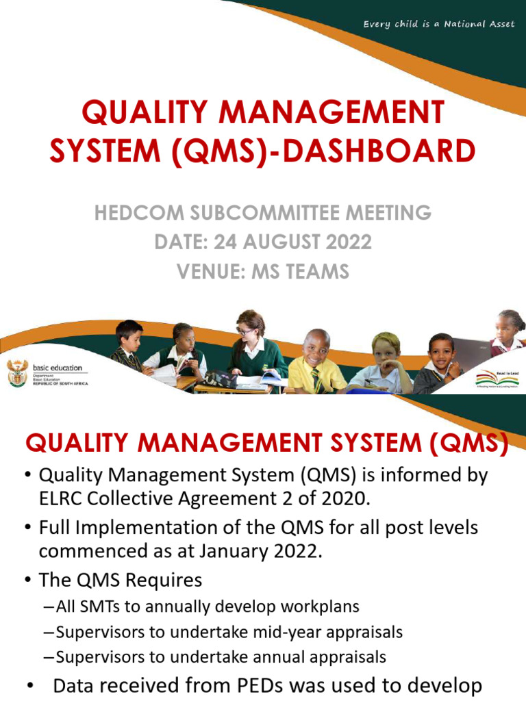 LINKS FOR QMS WORKPLAN AND-MID-YEAR Dashboard | PDF