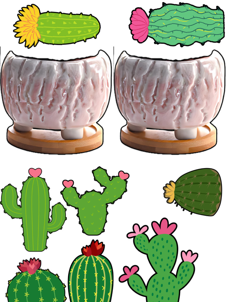 PSV Tahun 6 - Gambar Cactus | PDF