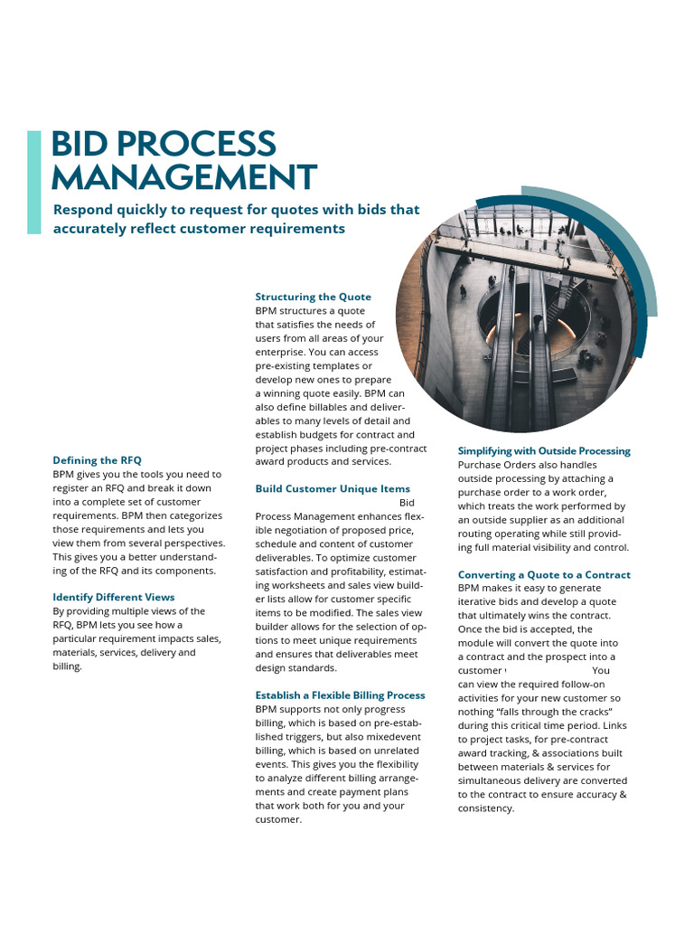 Bid Process MNGMT | PDF | Prices | Customer