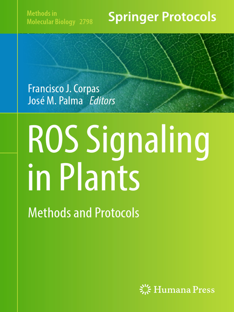 ROS Signaling in Plants: Methods and Protocols | PDF | Reactive Oxygen ...