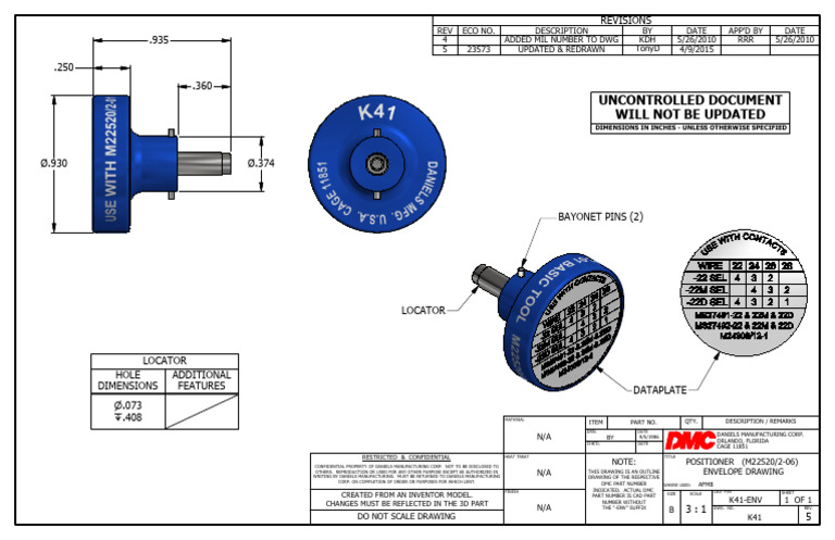 M22520 2-06 Datasheet | PDF