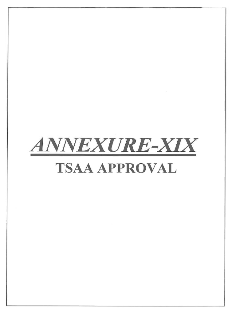 VJR TSAA Phase 2 - Certificate | PDF