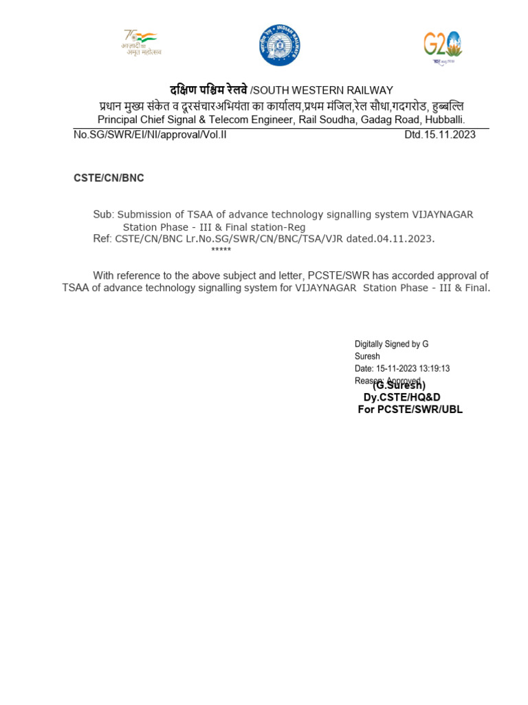 VJR Ph3 TSAA APPROVAL | PDF | Technology & Engineering