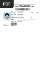 Sol Fee Receipt | PDF