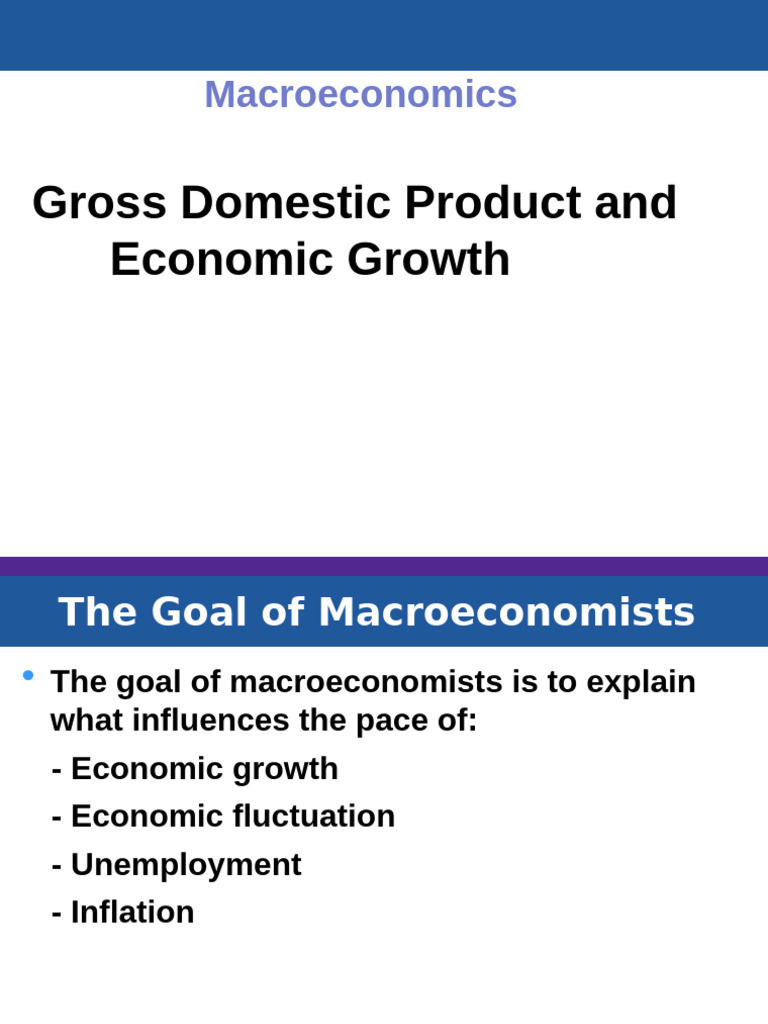 Section 4 GDP and Economic Growth | PDF | Gross Domestic Product ...