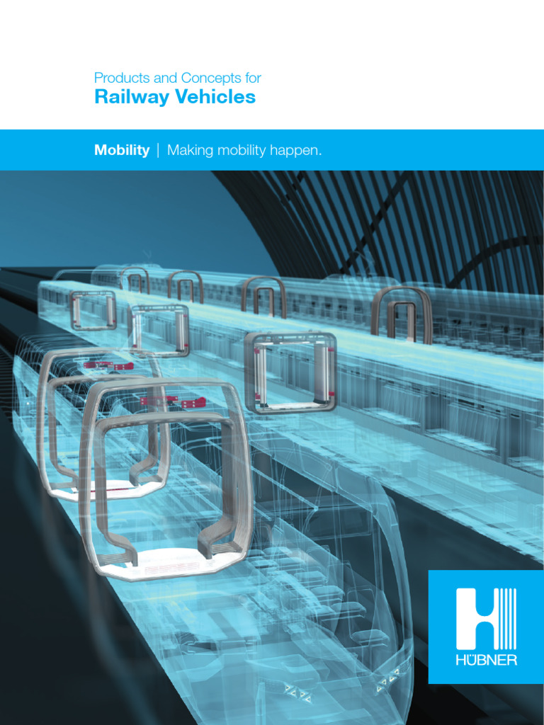 HUBNER Rail Brochure EN Web 2019-09 | PDF | Train | Rail Transport