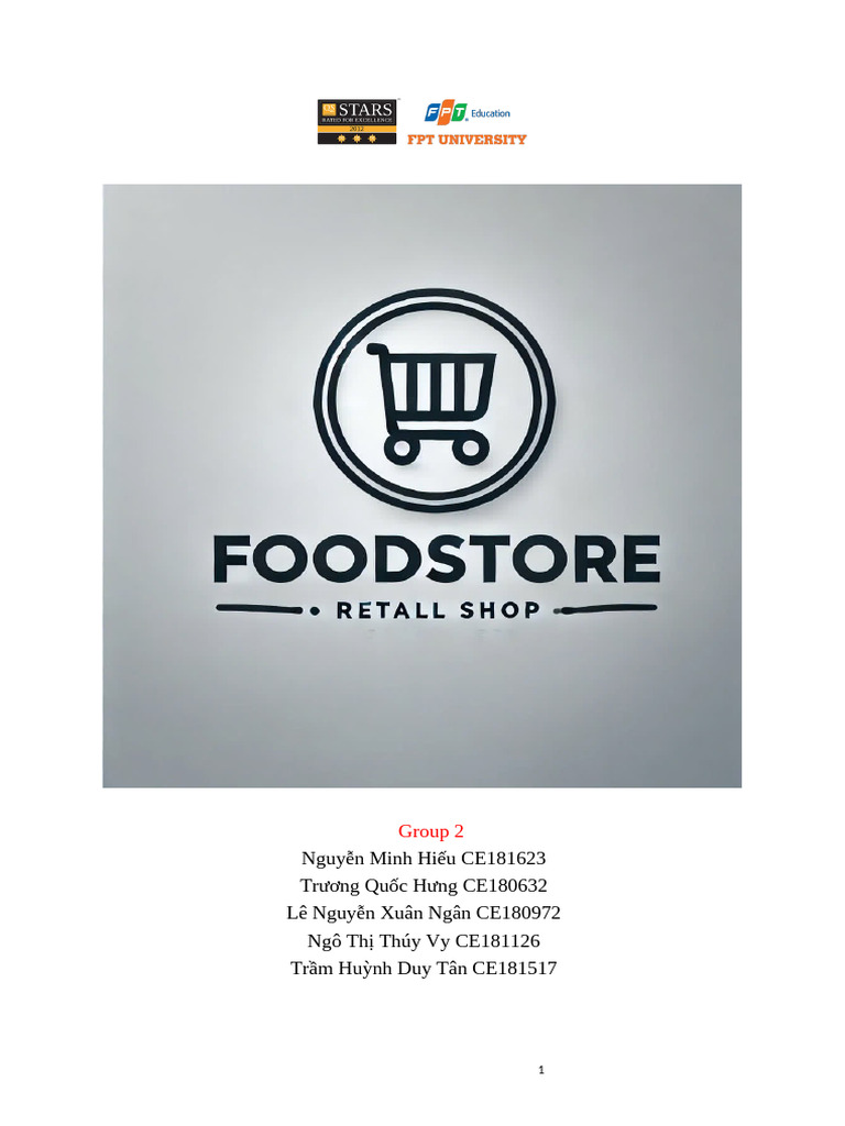 PRJ301 Food Store Project Overview | PDF | Model–View–Controller | User ...
