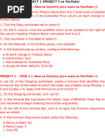 Exp22 - Excel - Ch02 - Cumulative - Garten Furniture - Instructions - Docx - Instructions | PDF ...