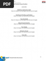 Template Proposal OPSI | PDF