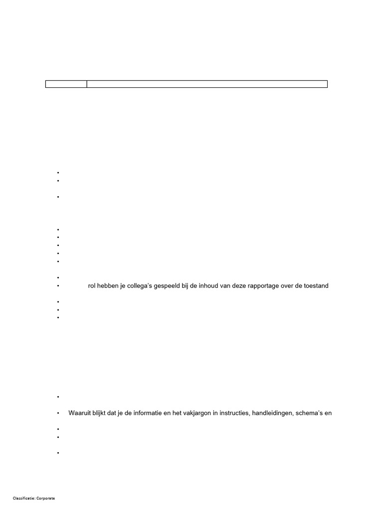 Opdracht - 3 - Zintuiglijke Inspectie Uitvoeren - v1 | PDF
