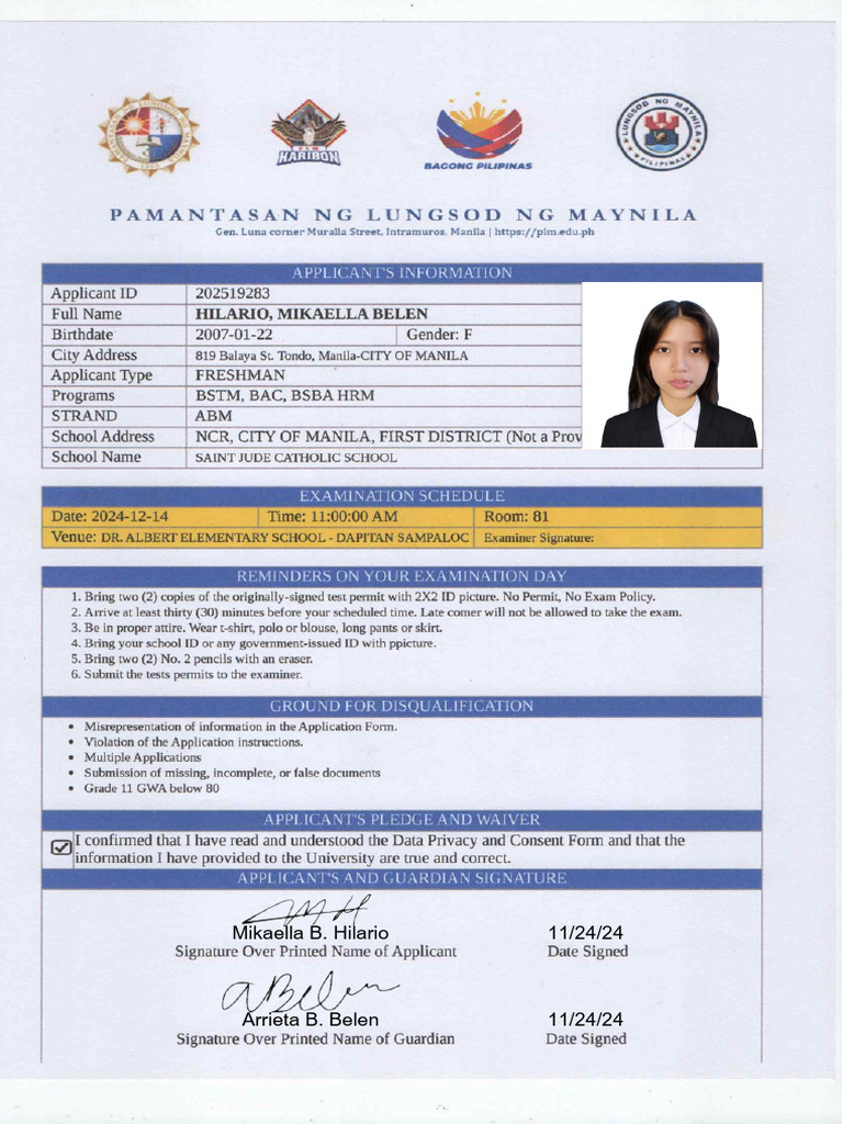 Load File Appform | PDF