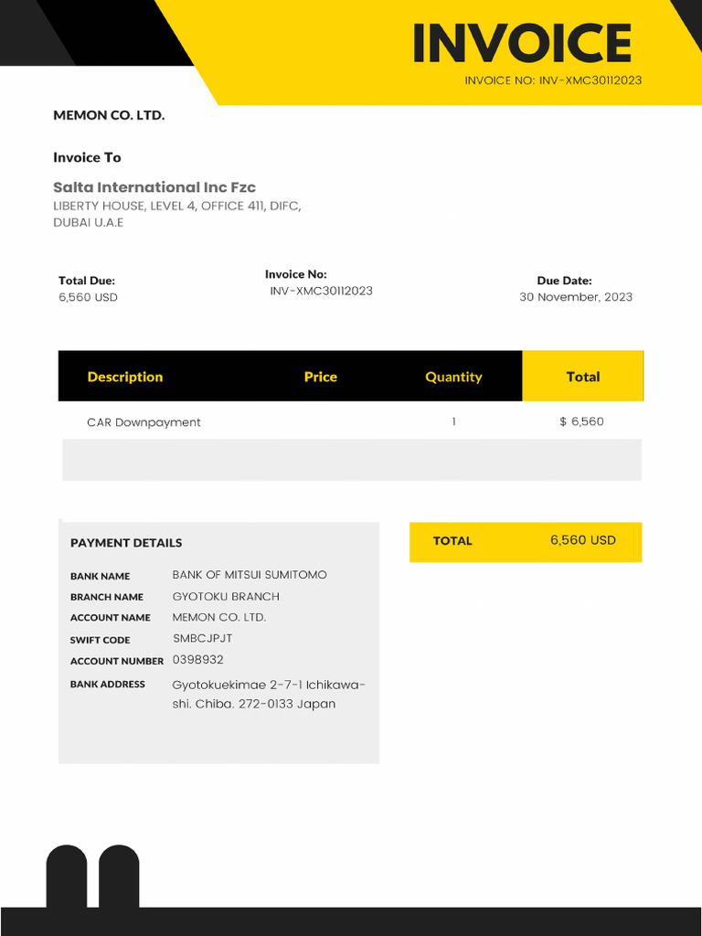 Performa Invoice-2 | PDF