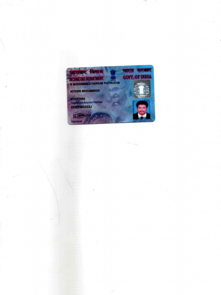 Pan Card | PDF