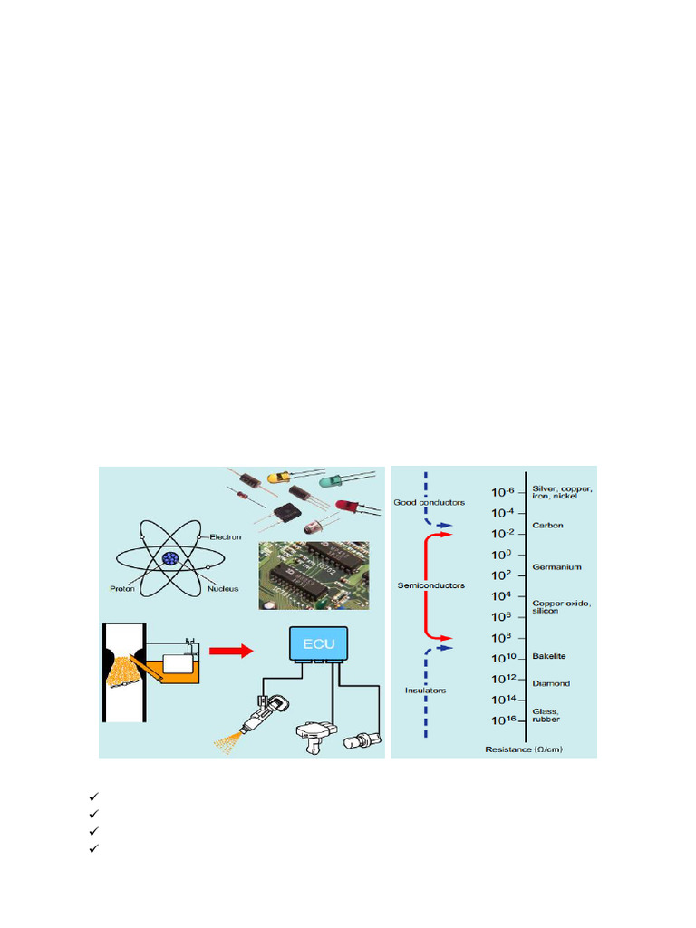 Fundamentals of Automotive Electronics | PDF | Diode | Throttle