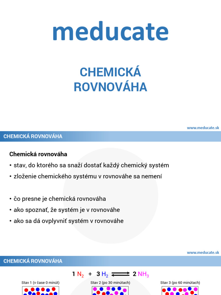 12 Chemicka Rovnovaha | PDF