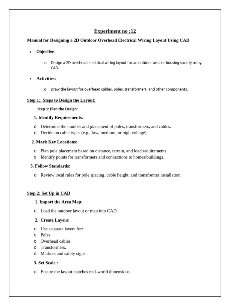 Experiment No 12 of Ed | PDF | Electrical Wiring | Transformer