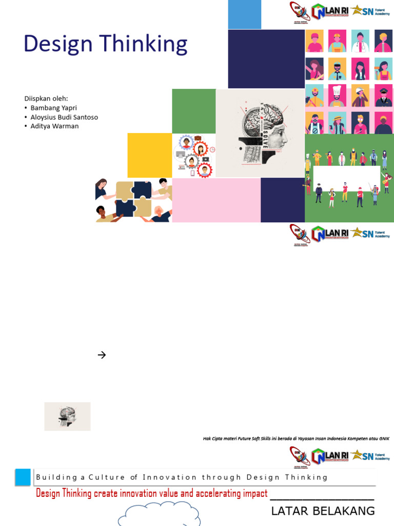 Bahan Utama - Design Thinking | PDF