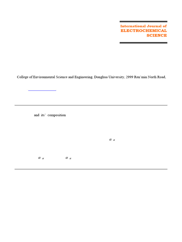 KOH Concentration Effects on ORR Kinetics | PDF | Fuel Cell | Redox