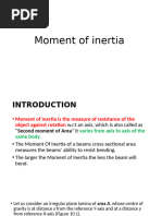 The Moment of Inertia of Composite Shapes - Calcresource | PDF | Area | Rotation