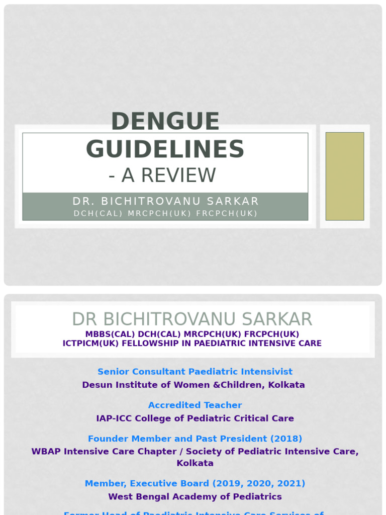 Dengue Final | PDF | Shock (Circulatory) | Blood Pressure