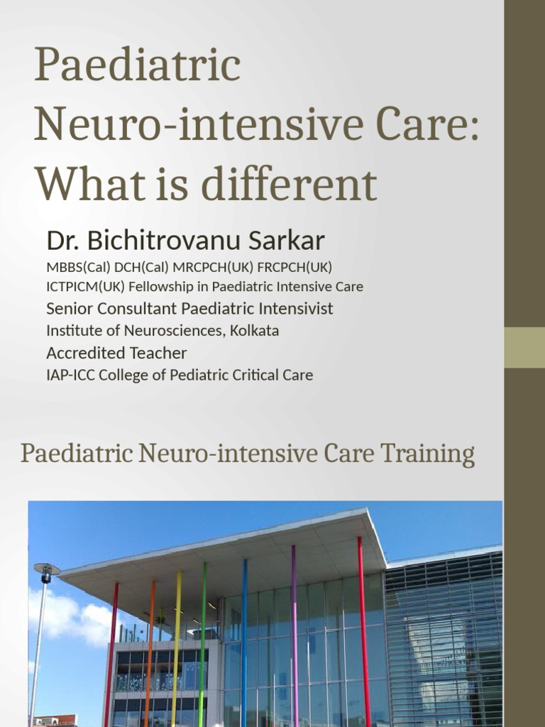 Paediatric Neuro Intensive Care Saturday Meeting | PDF | Pediatrics ...