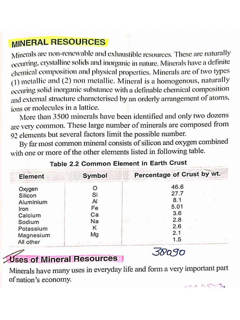 Mineral Resources AD.. | PDF