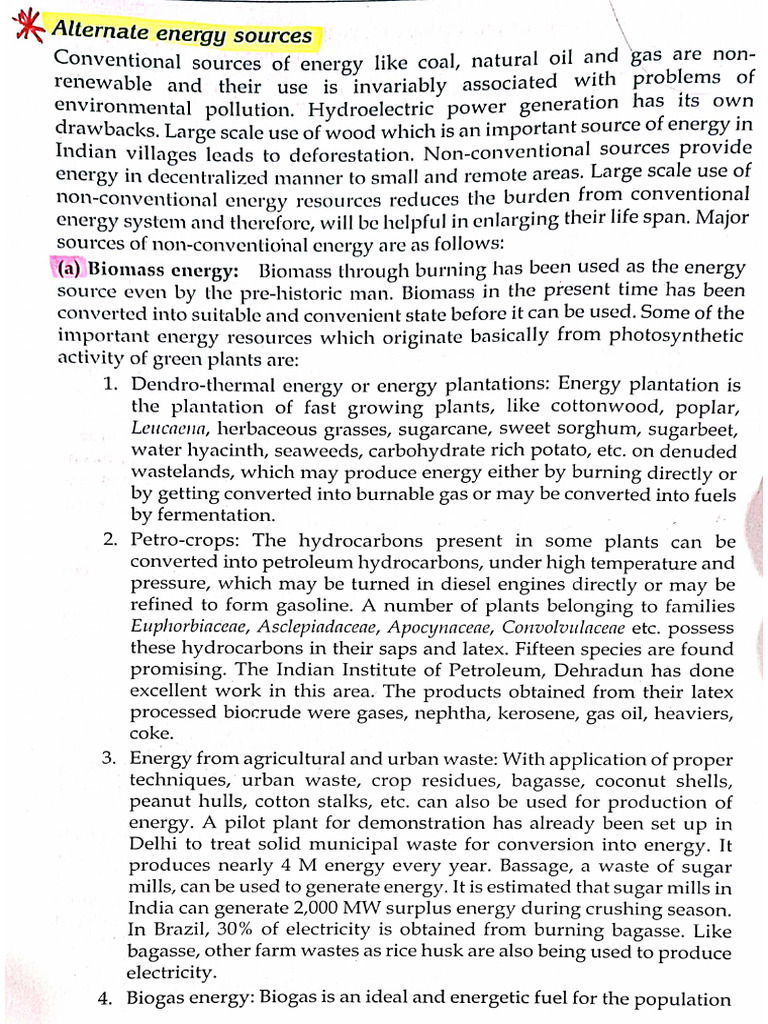 Alternative Energy Resources AD.. | PDF
