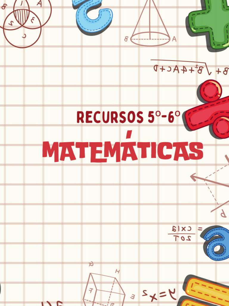 Portada de Mates para 5º-6º | PDF