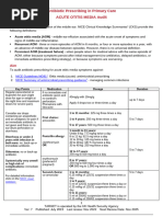 NICE Otitis Media Guideline 2022 | PDF | Medicine | Diseases And Disorders