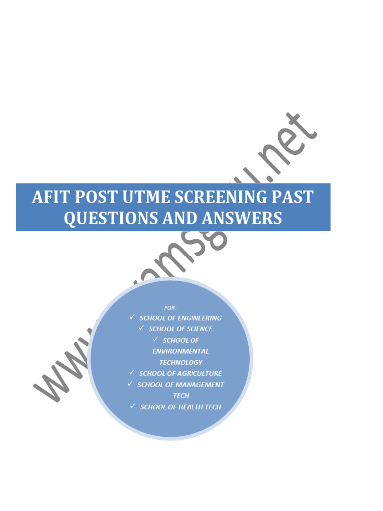 AFIT Science and Engineering | PDF | Adenosine Diphosphate | Hydrogen