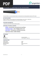 Protolon Medium Voltage Cable Specs | PDF | Optical Fiber | Building ...