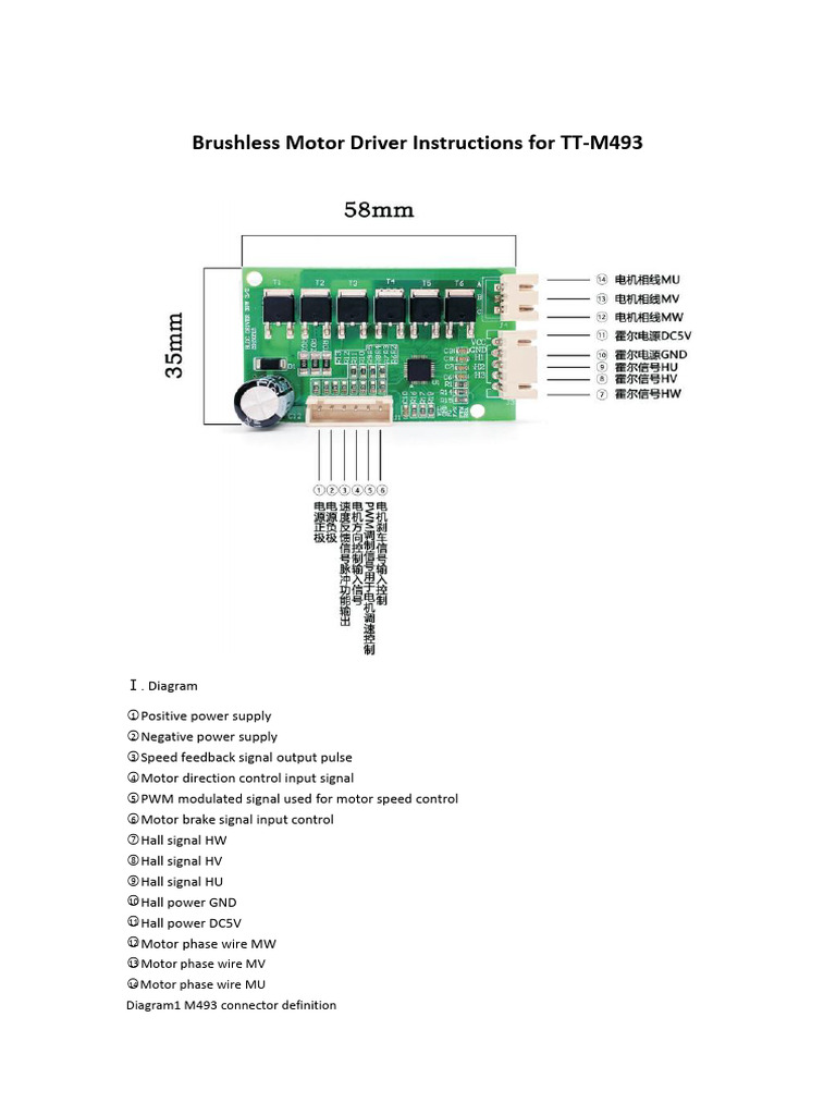 2 - 驱动器TT-M493 External Driver | PDF | Power Supply | Feedback